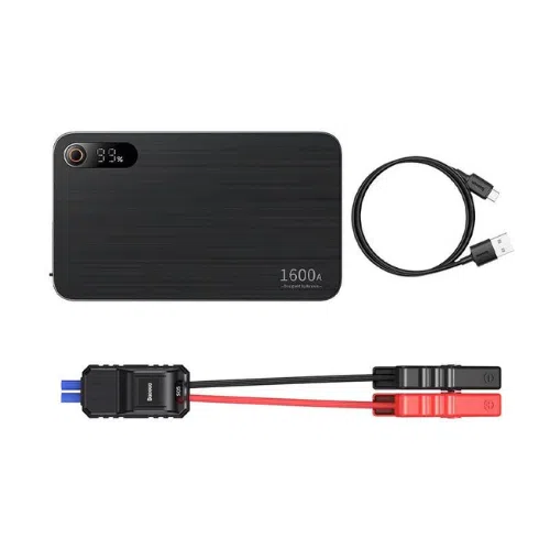 Baseus 1600A Jump Starter PD 65W Car Jump Starter Power Bank 16000mAh ...